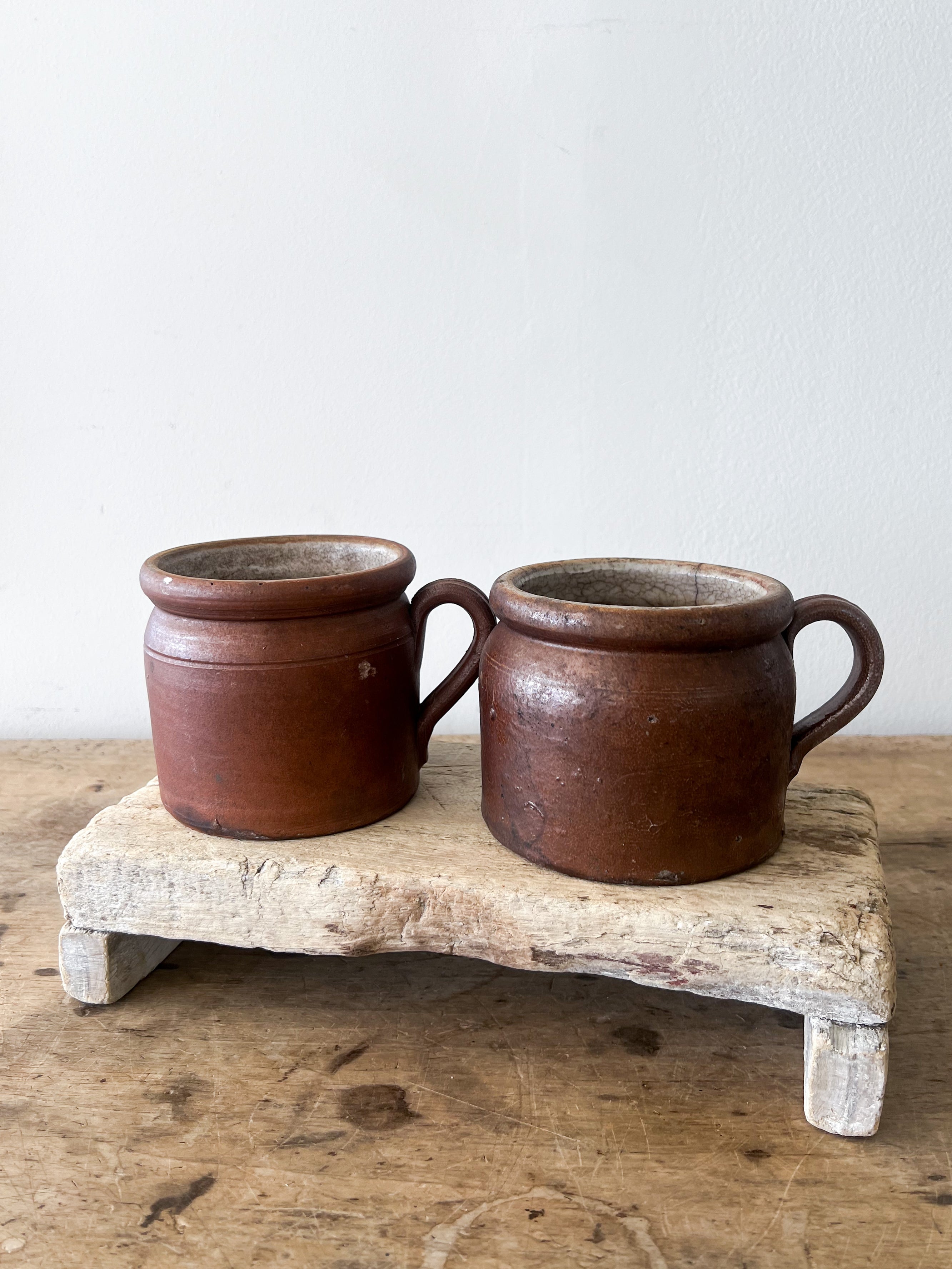 Vintage French Stoneware Mini Handled Crock – Canteen Lifestyle ...