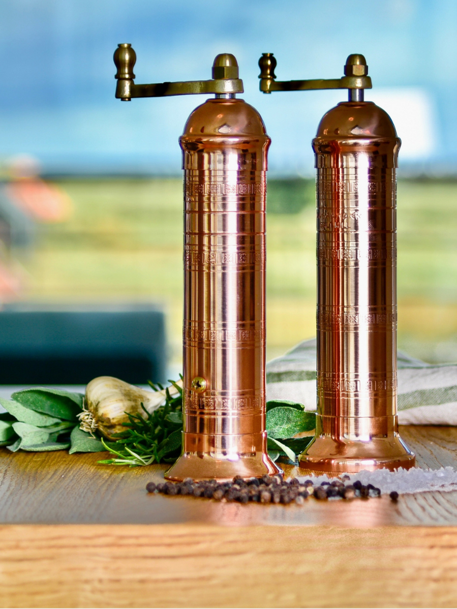 Copper Salt and Pepper Mill' - 9" – Canteen Lifestyle & Design LLC